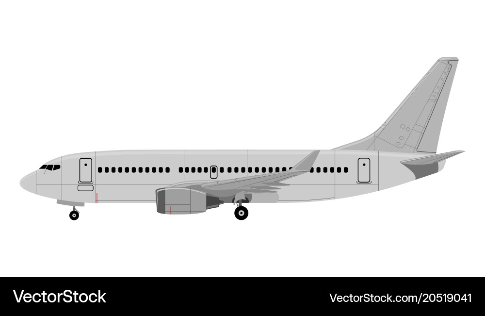 Airplane Royalty Free Vector Image - VectorStock