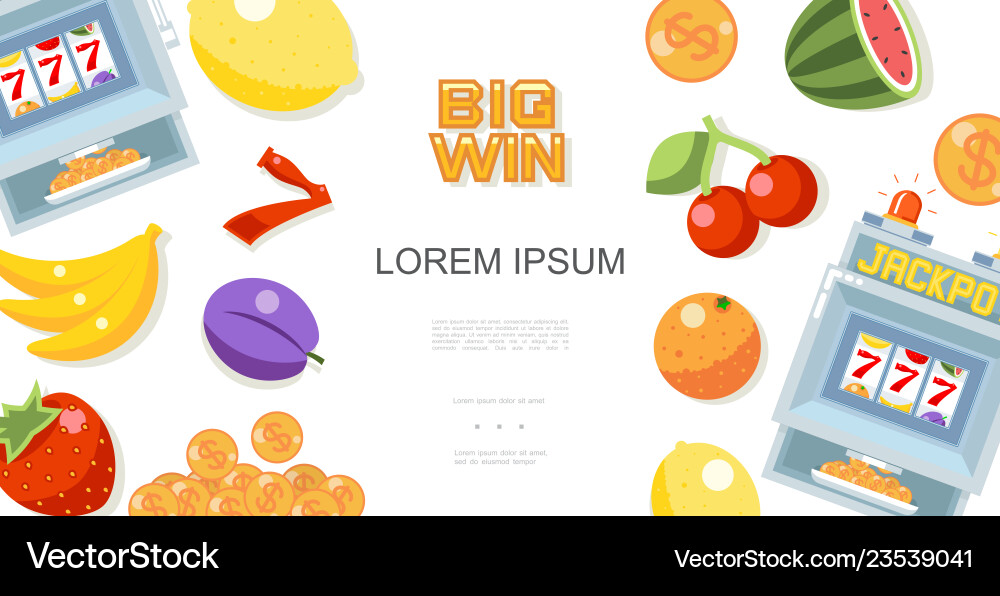 Slot Machine Template Vector Images (over 2,000)