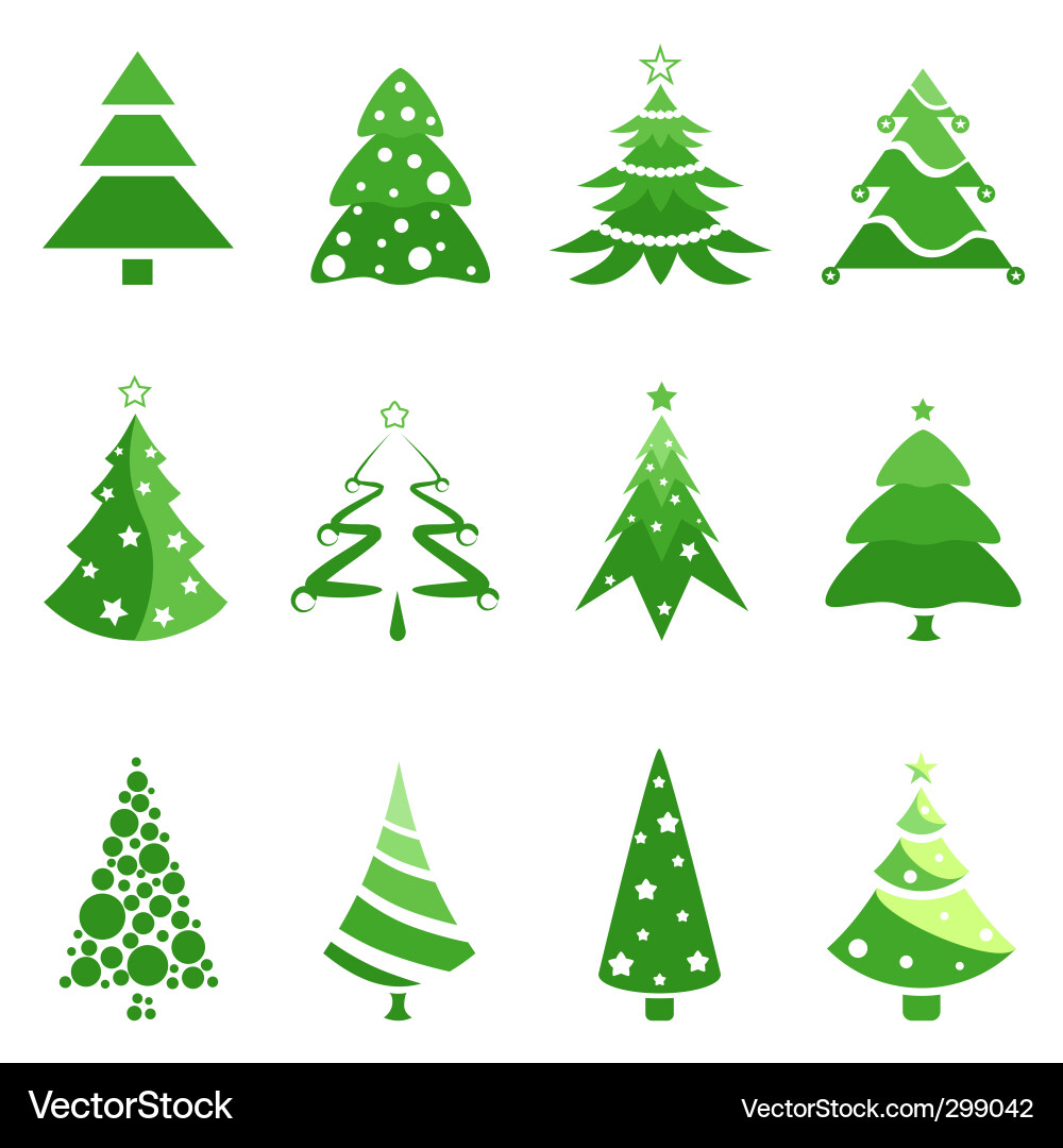 Pine tree for christmas Royalty Free Vector Image