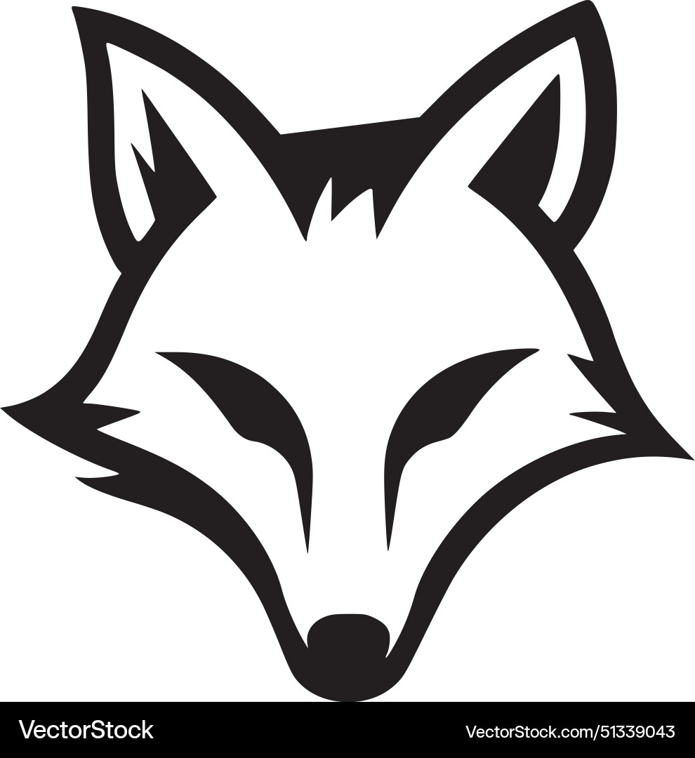 Fox - high quality logo - ideal for t-shirt Vector Image