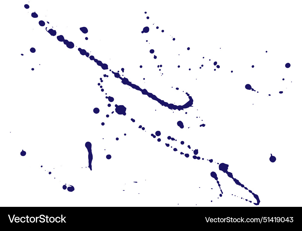 Overlay elements of paint ink splatter Royalty Free Vector