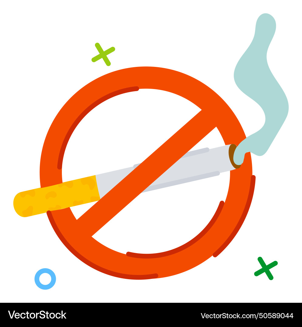 No smoking Royalty Free Vector Image - VectorStock