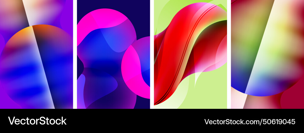 Abstract colors backgrounds Royalty Free Vector Image