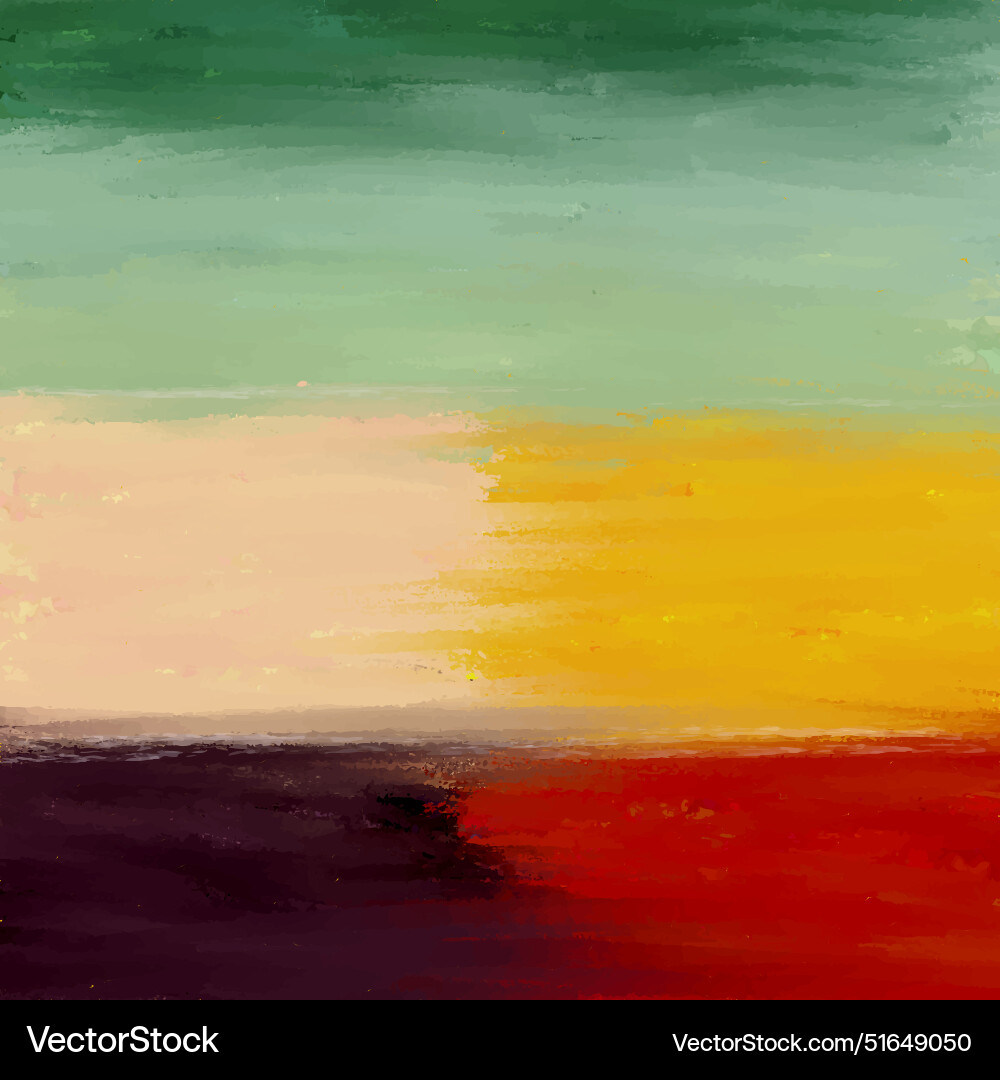 Abstract hand painted minimal modern art Vector Image