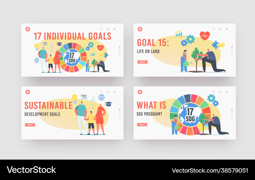 Sustainable Development Goals Royalty Free Vector Image