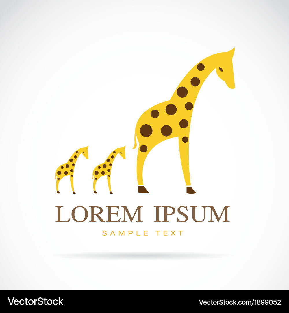 Giraffe Royalty Free Vector Image - VectorStock