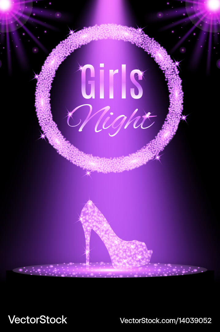 Night party design Royalty Free Vector Image - VectorStock