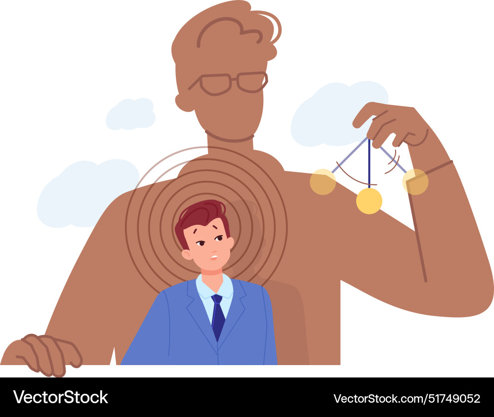 Persuade client persuader businessman manager Vector Image