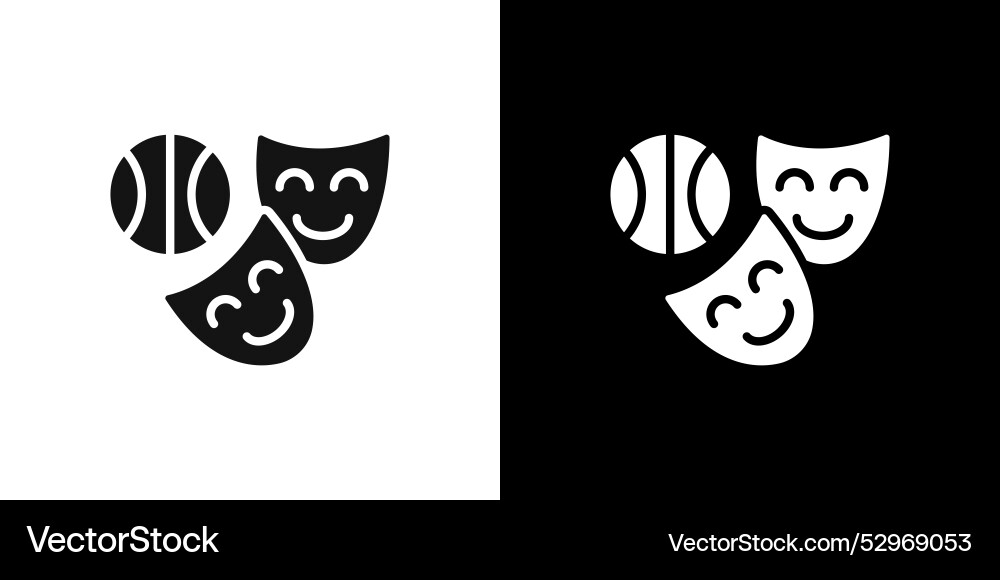 Extracurricular activities icon flat fill set Vector Image