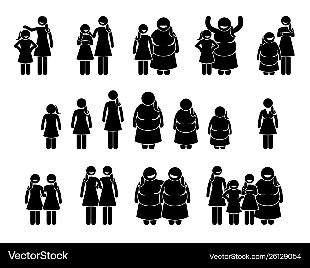 Different Body Shape Vector Images (over 1,900)