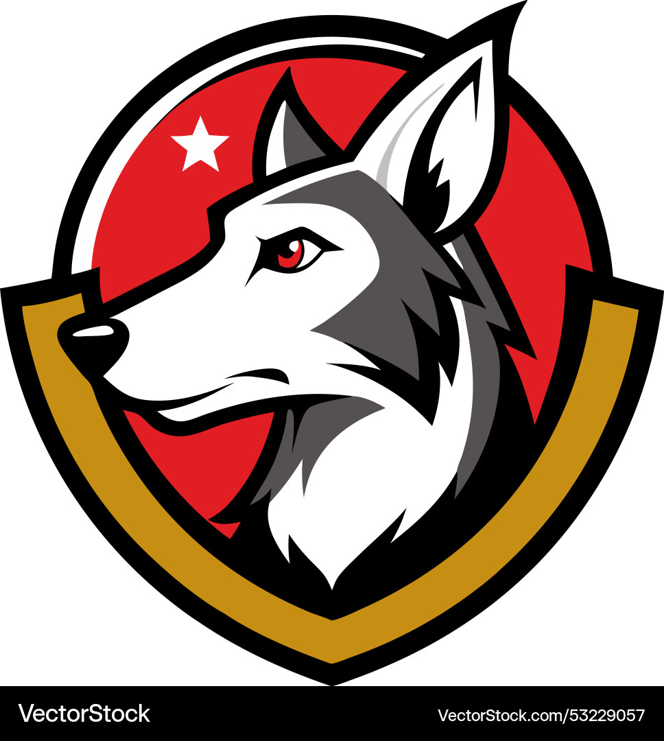 Dog logo Royalty Free Vector Image - VectorStock