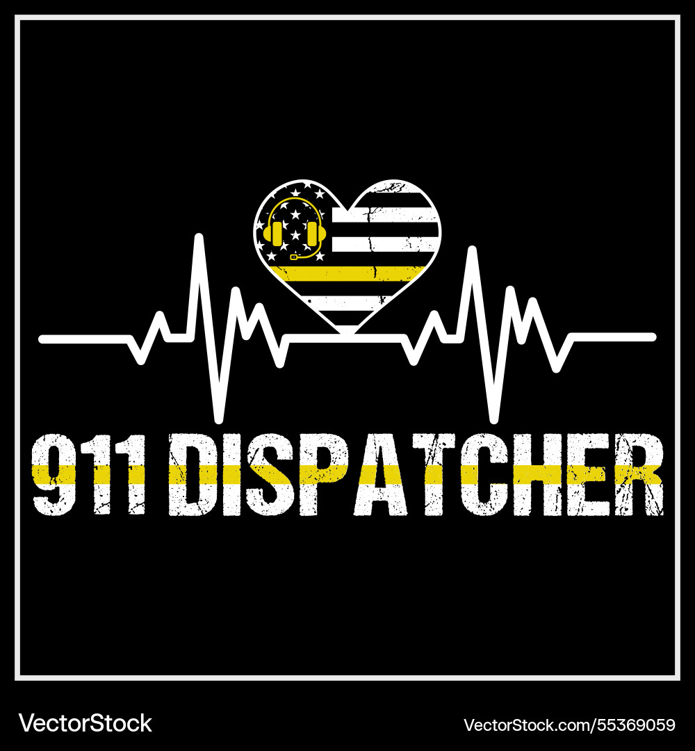 911 dispatcher thin yellow line dispatch usa shirt