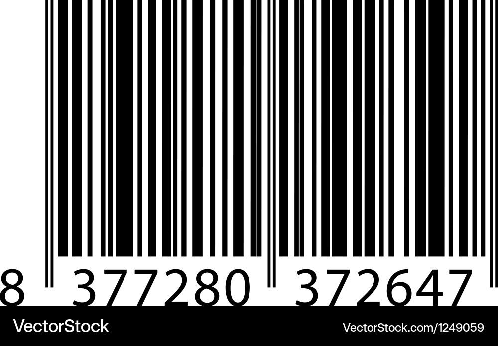 Barcode Royalty Free Vector Image - VectorStock