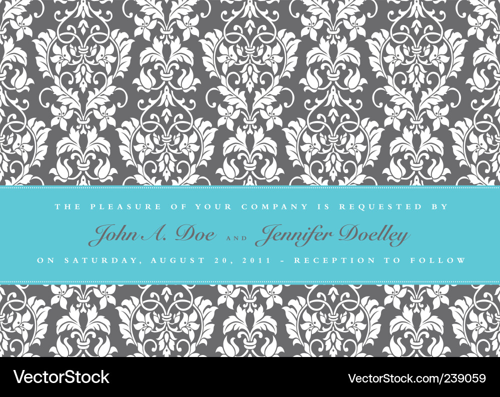 Blue stripe border background Royalty Free Vector Image