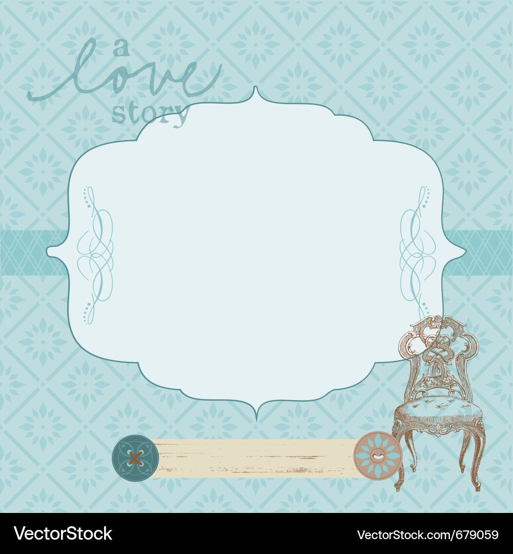 Vintage frame card Royalty Free Vector Image - VectorStock