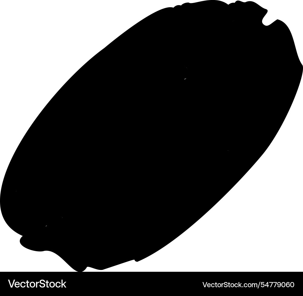 Point dot brushstroke punctuation symbol Vector Image