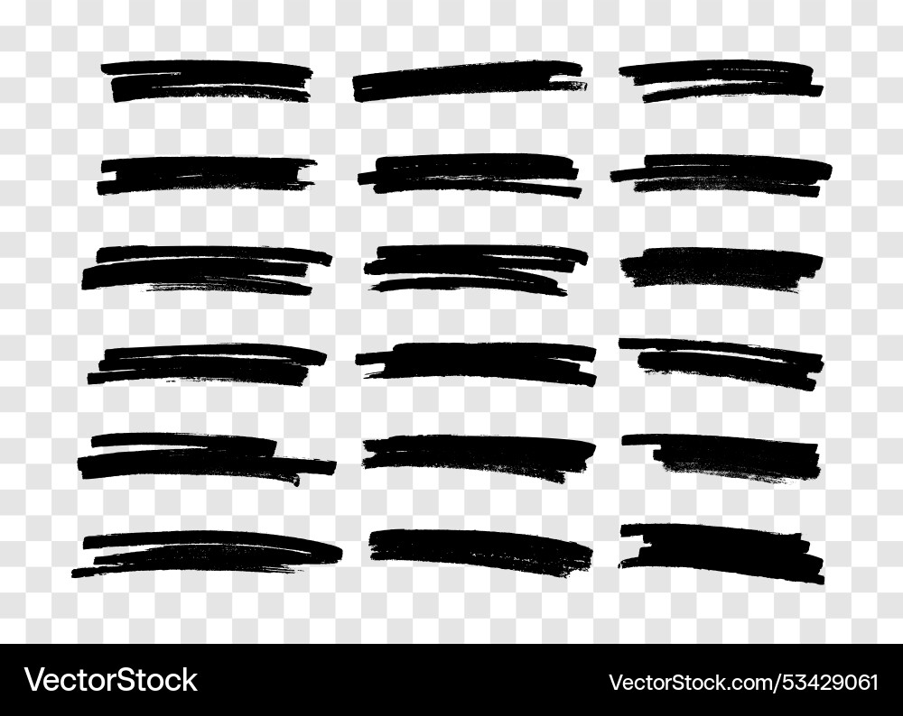 Scribble with a black marker Royalty Free Vector Image