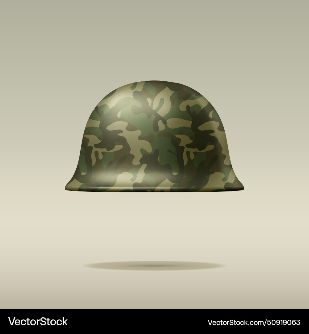 3d realistic green military soldier Royalty Free Vector