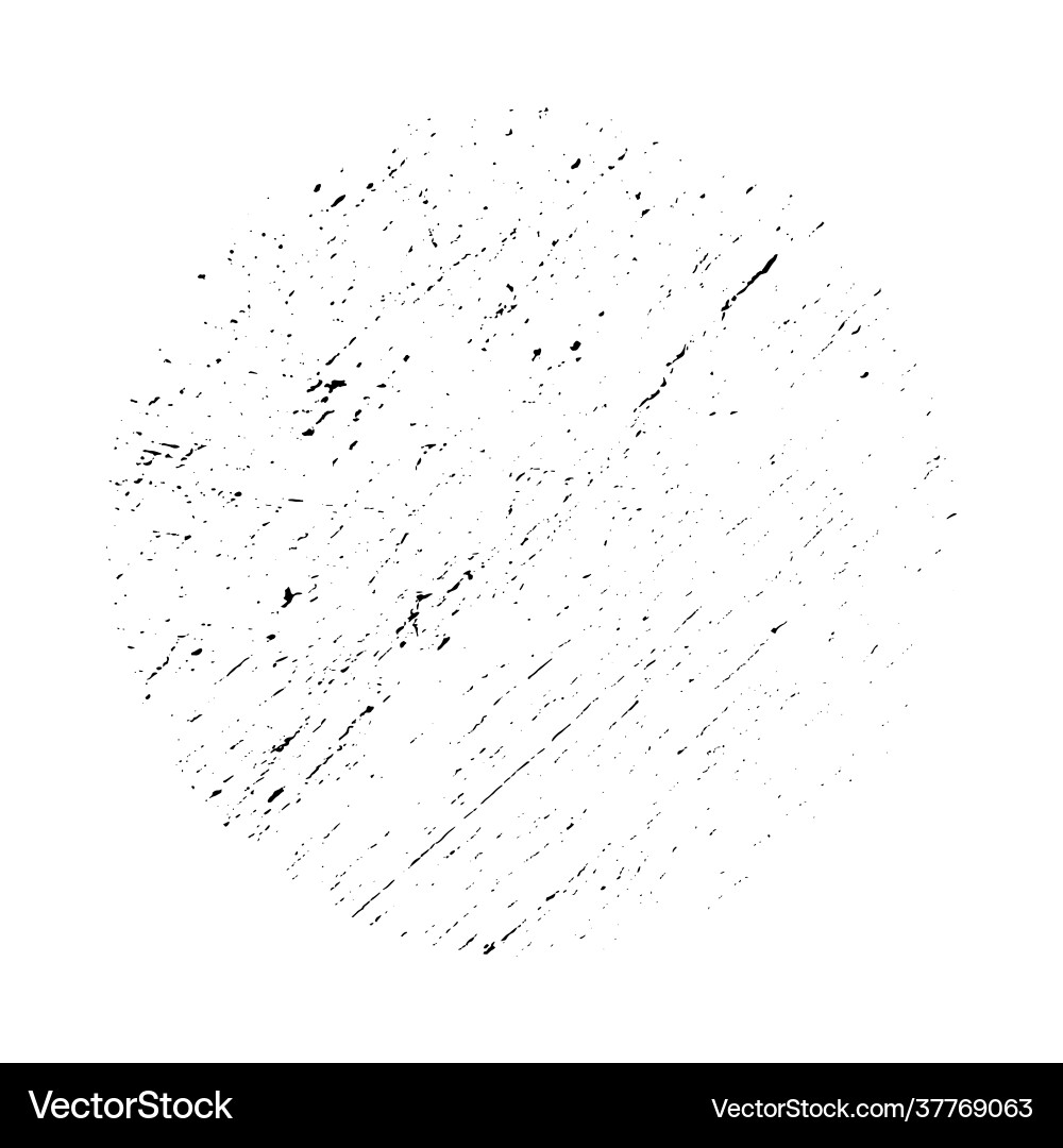 Circle stamp texture Royalty Free Vector Image