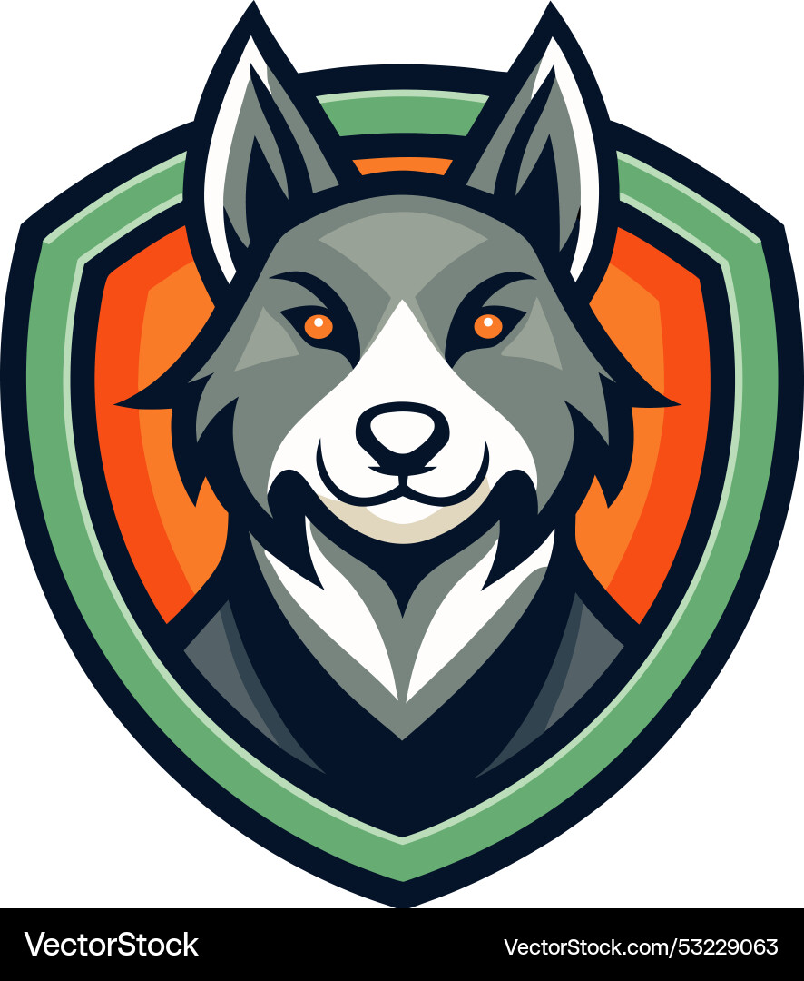 Dog logo Royalty Free Vector Image - VectorStock