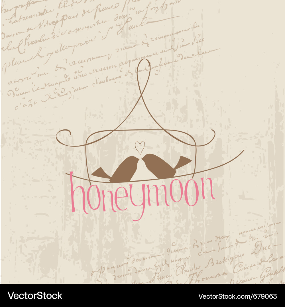 Honeymoon Card Vector Images (over 10,000)
