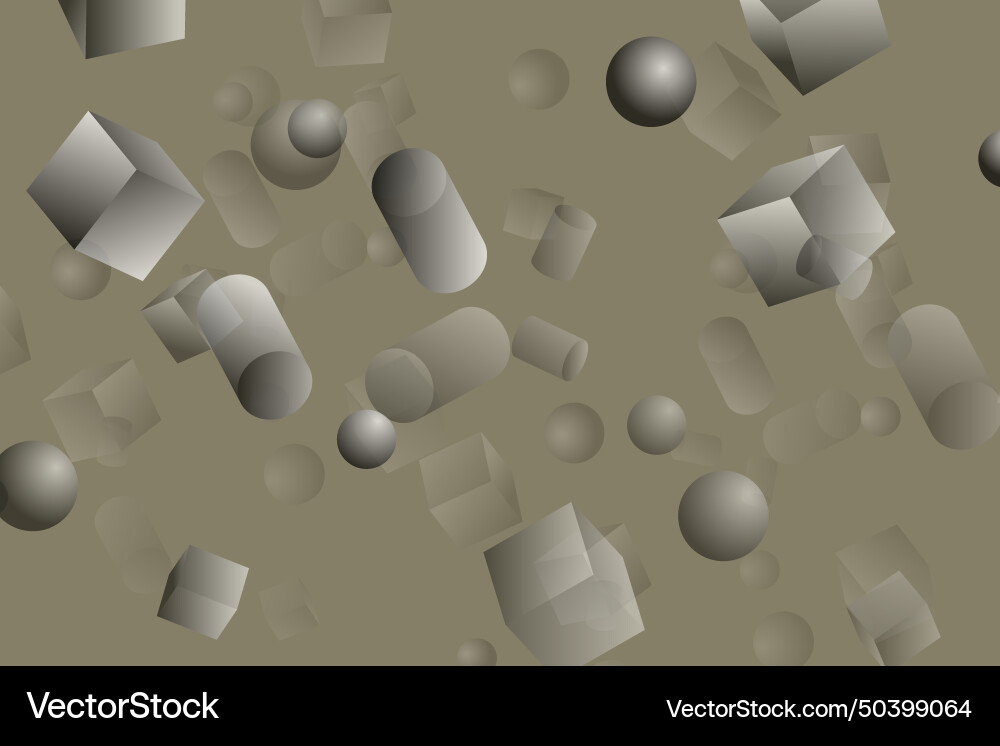 Geometric transparent background Royalty Free Vector Image