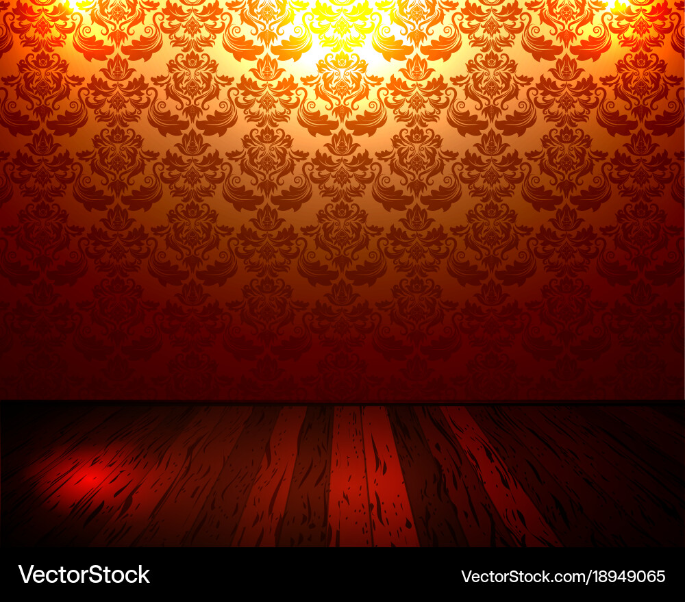 Room interior Royalty Free Vector Image - VectorStock