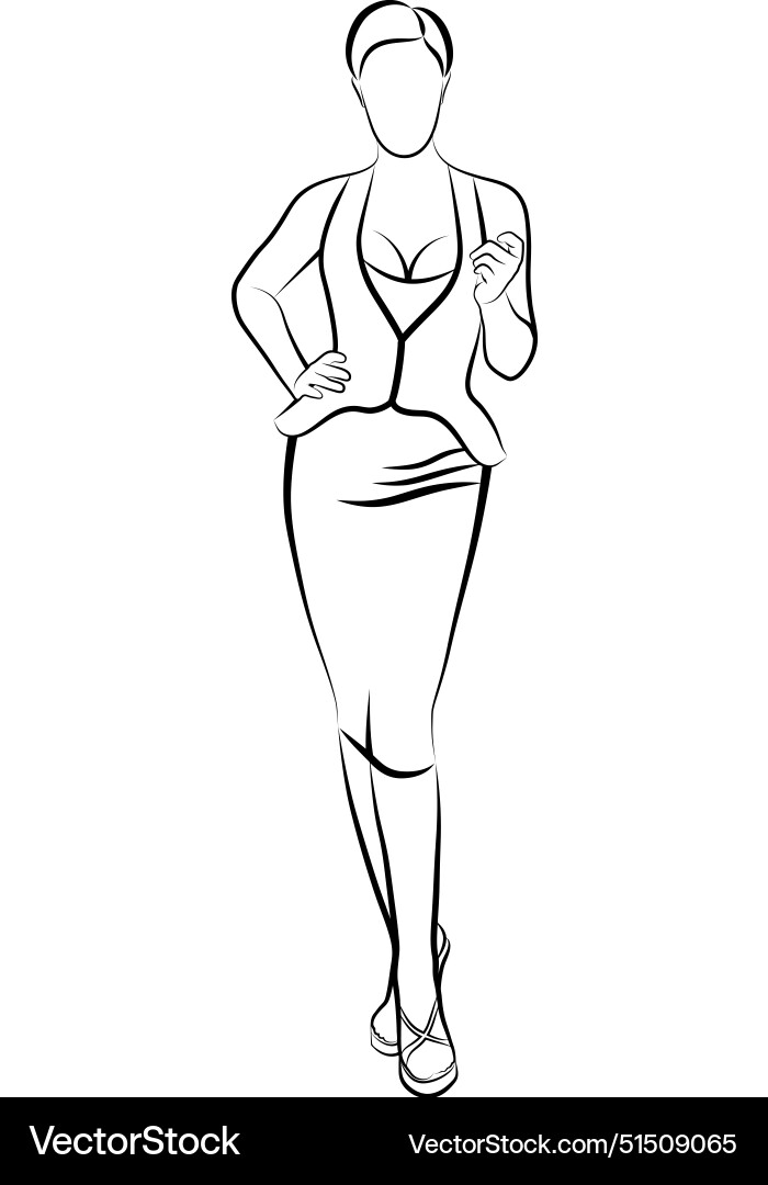 Women Royalty Free Vector Image - VectorStock