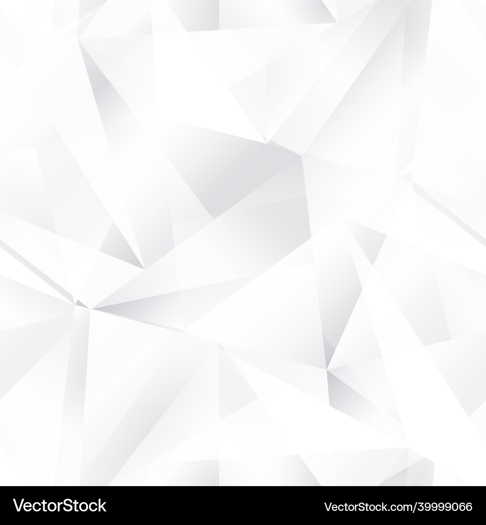 White triangle seamless texture Royalty Free Vector Image