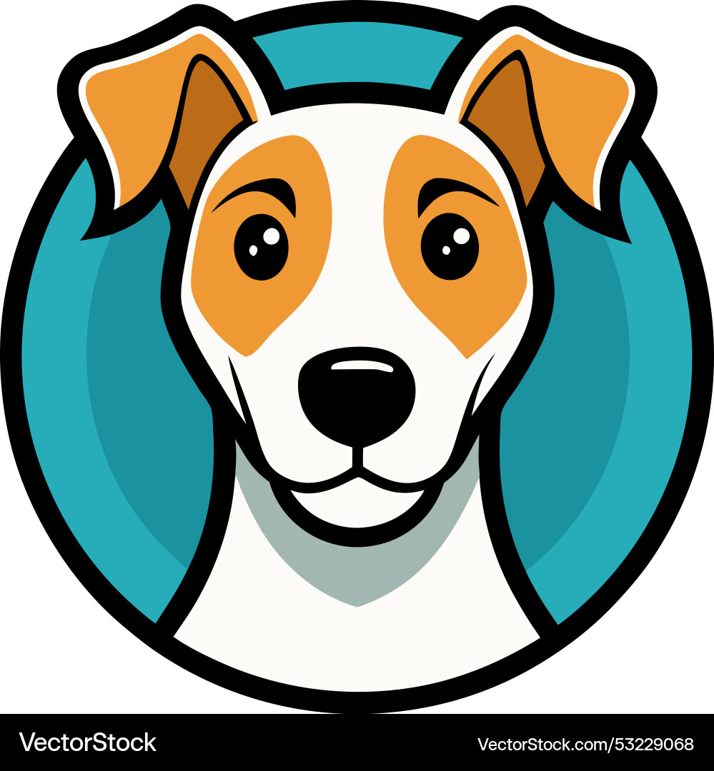 Dog logo Royalty Free Vector Image - VectorStock