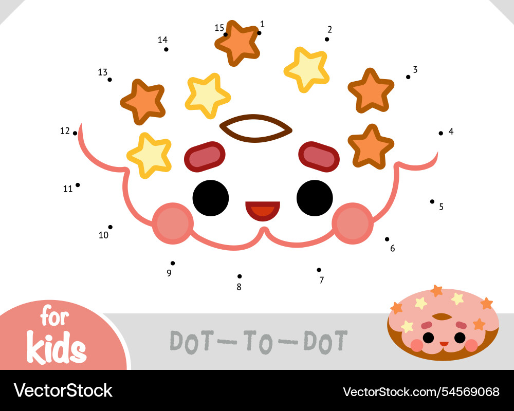 Numbers game education dot Royalty Free Vector Image