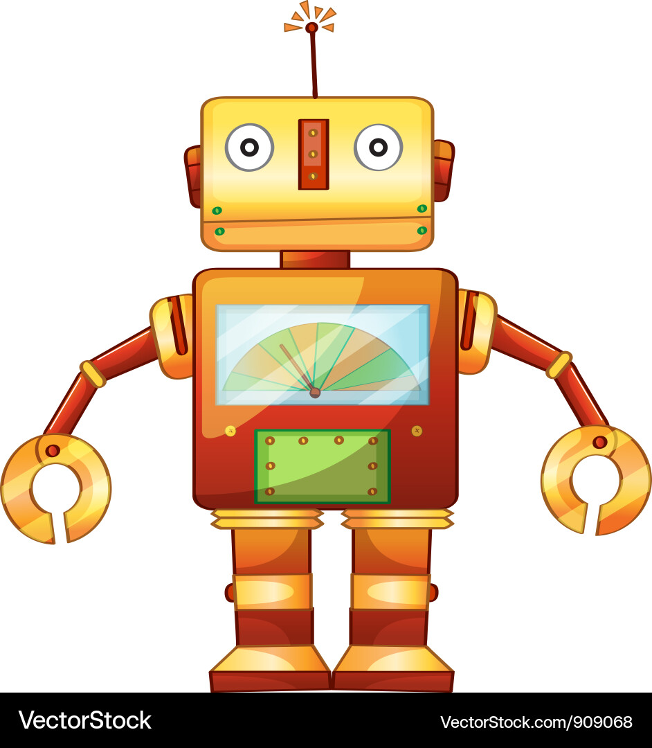 Robot Royalty Free Vector Image - VectorStock