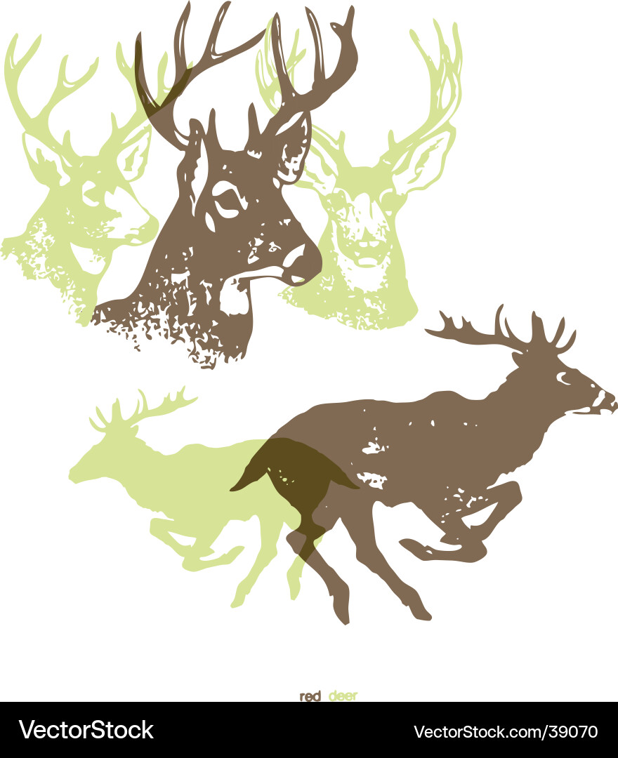Deer Running Logo Vector Images (over 530)