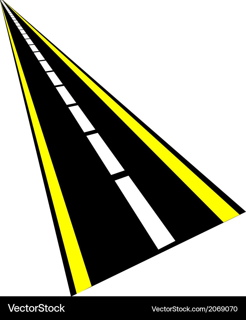 Road Royalty Free Vector Image - VectorStock