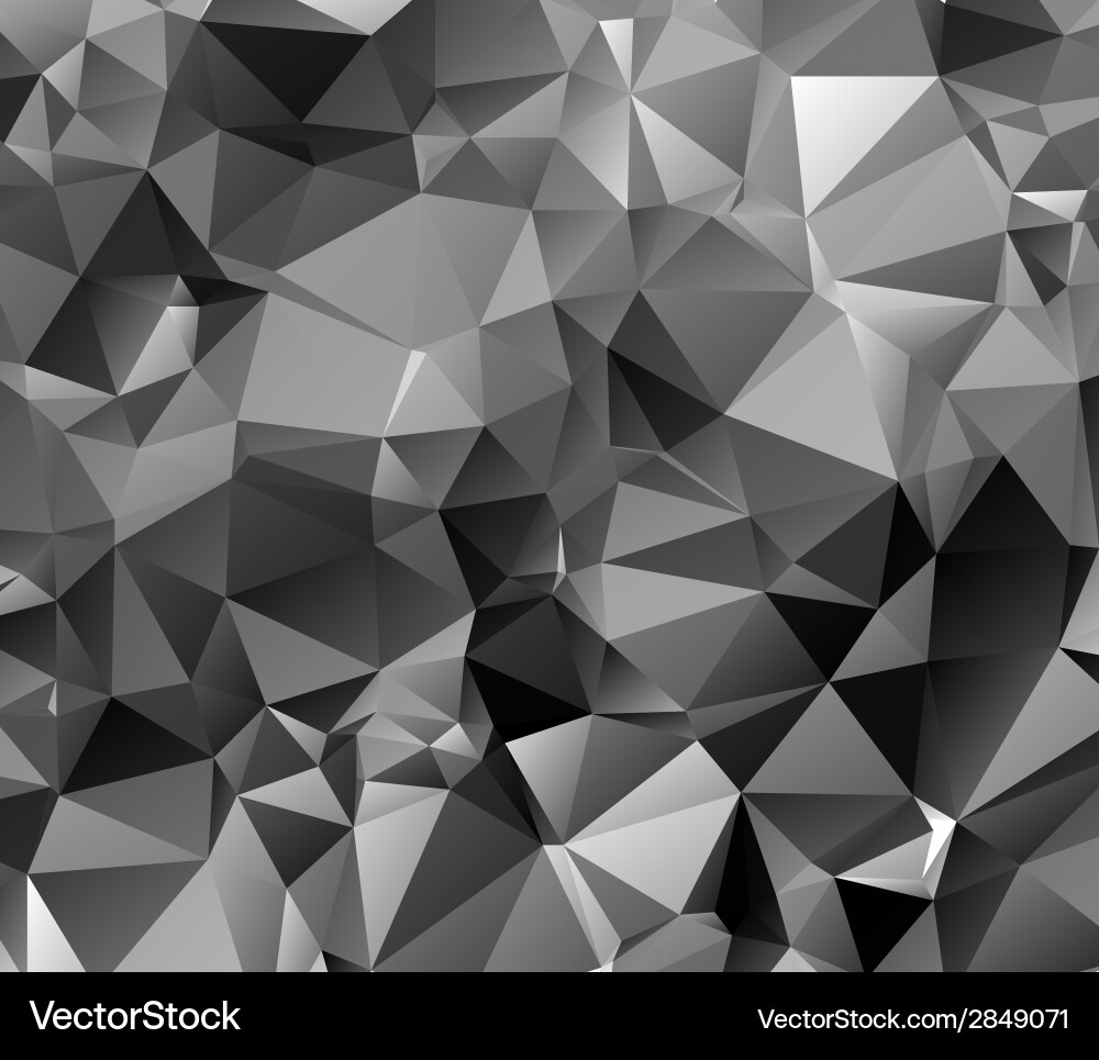 Black triangle abstract background Royalty Free Vector Image