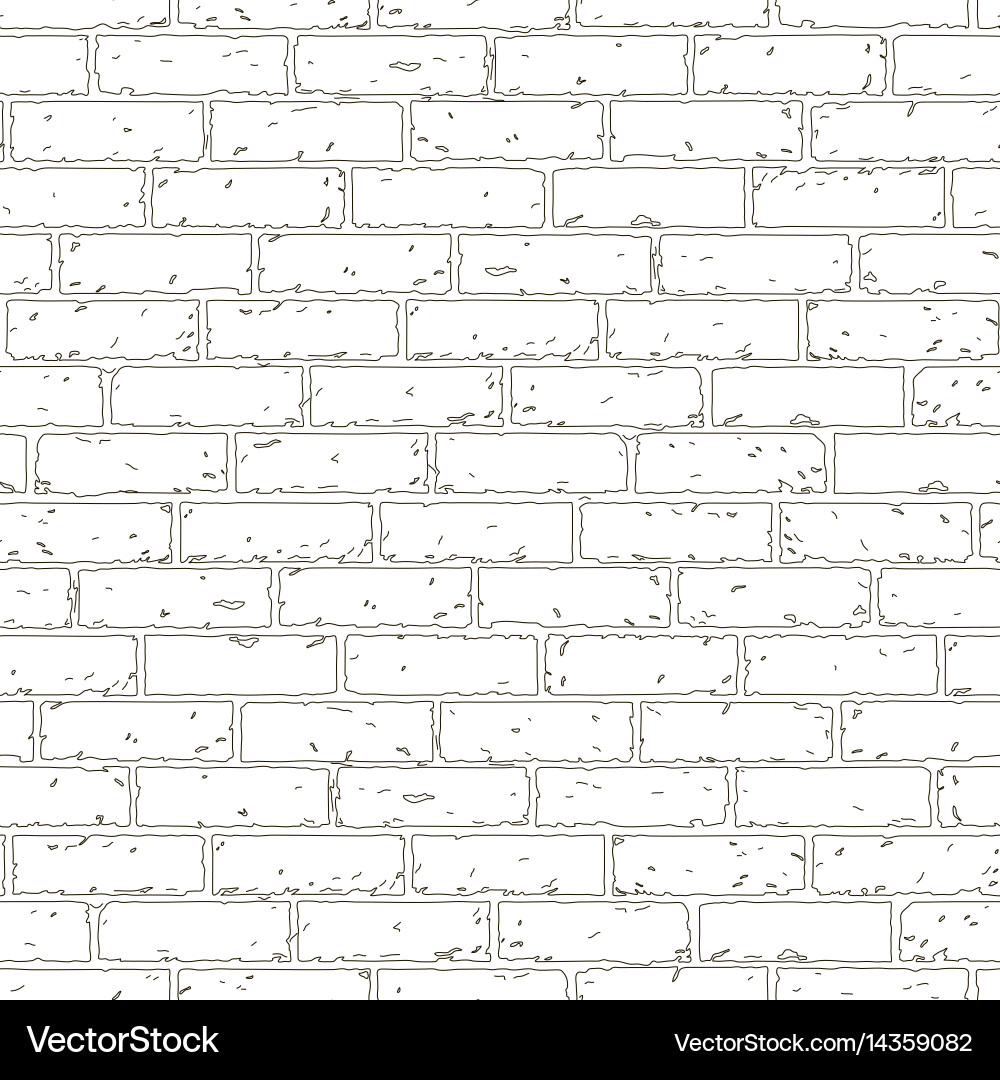 Brick wall Royalty Free Vector Image - VectorStock