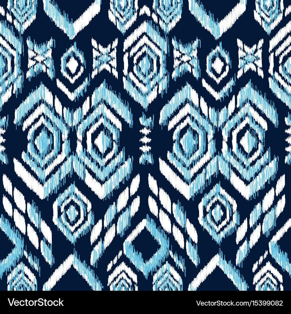 Tribal seamless pattern Royalty Free Vector Image