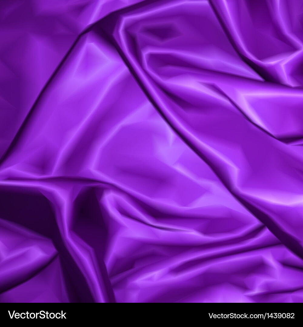 Violet fabric satin texture for background Vector Image