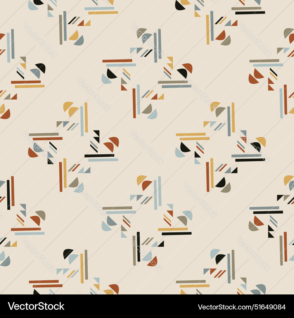Textile motif seamless pattern Royalty Free Vector Image