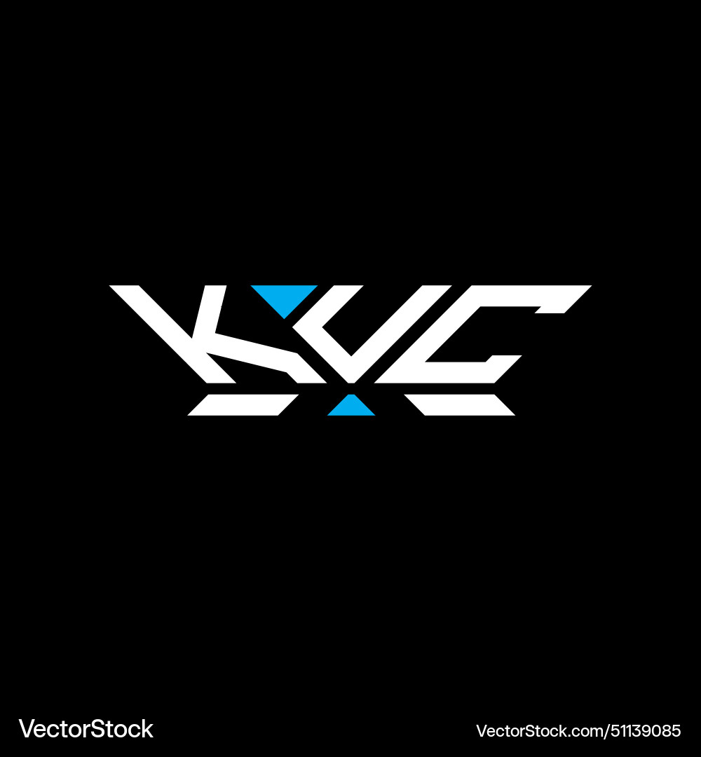 Kuc letter logo design kuc simple and modern logo Vector Image