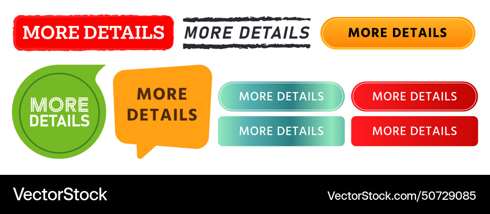 More details circle rectangle stamp speech bubble Vector Image