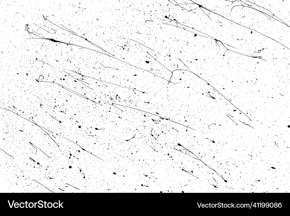 Black paint splatter Royalty Free Vector Image