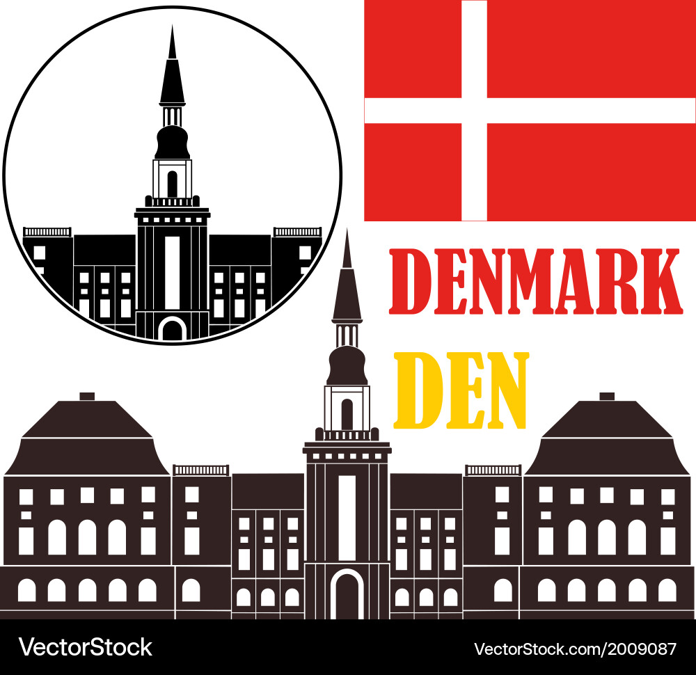 Denmark Royalty Free Vector Image - VectorStock