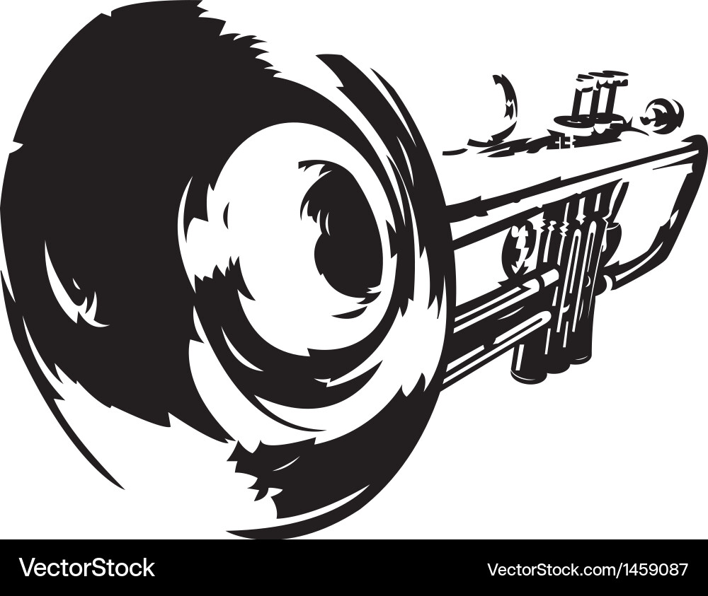 Trumpet Royalty Free Vector Image - VectorStock