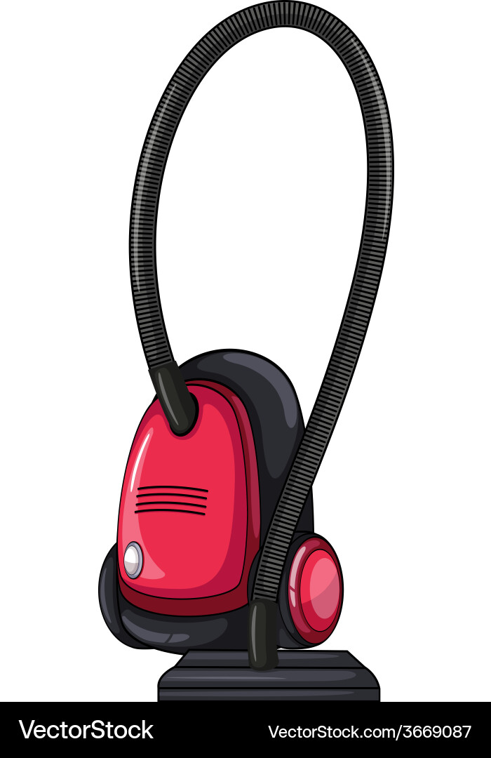 Vacuum cleaner Royalty Free Vector Image - VectorStock