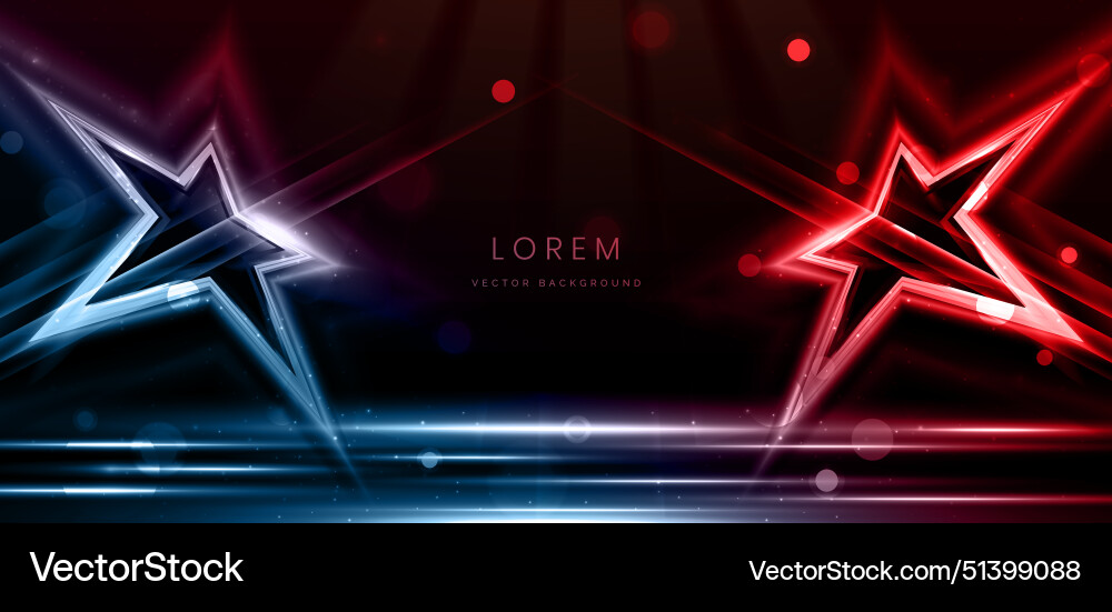 Starburst Celebration Lights Royalty Free Vector Image