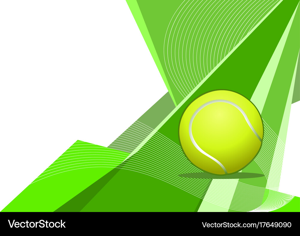 tennis vector background