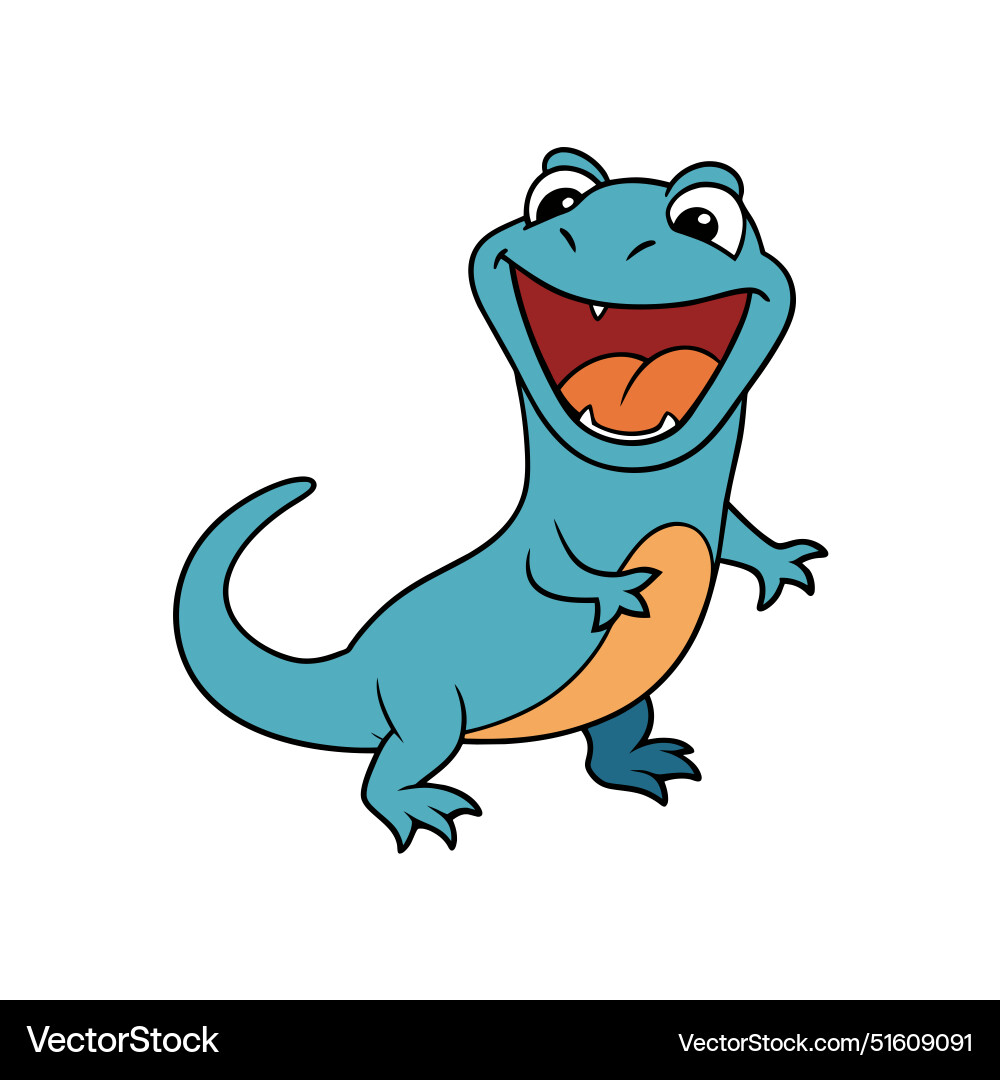 Bearded dragon sits icon Royalty Free Vector Image