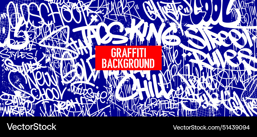 Graffiti backgrounds Royalty Free Vector Image