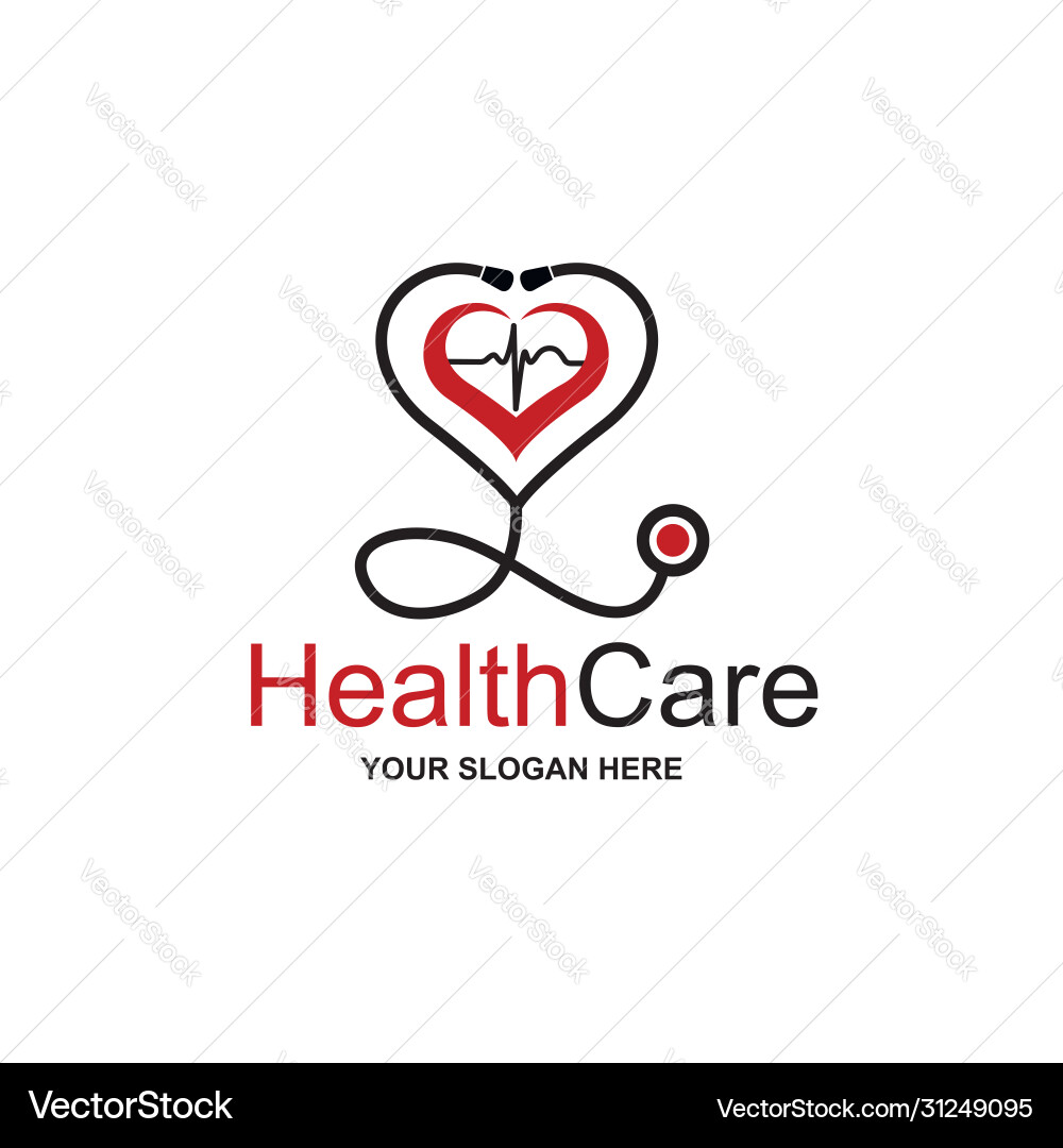 Medical Heart Care Icon Royalty Free Vector Image